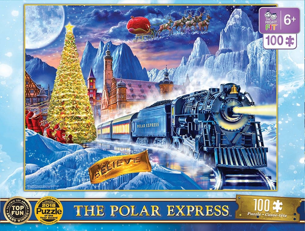 PUZZLES/100PC Polar Express - Bellaflor